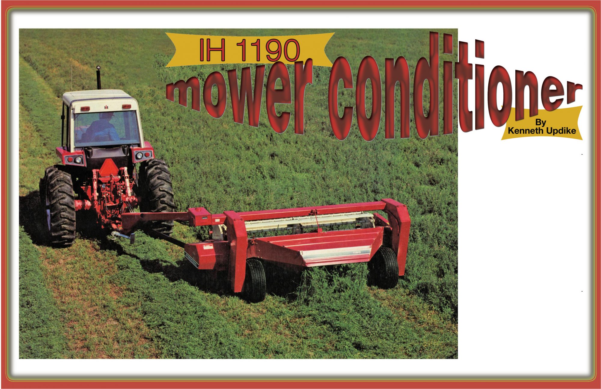 IH 1190 mower conditioner - Old Iron Garage